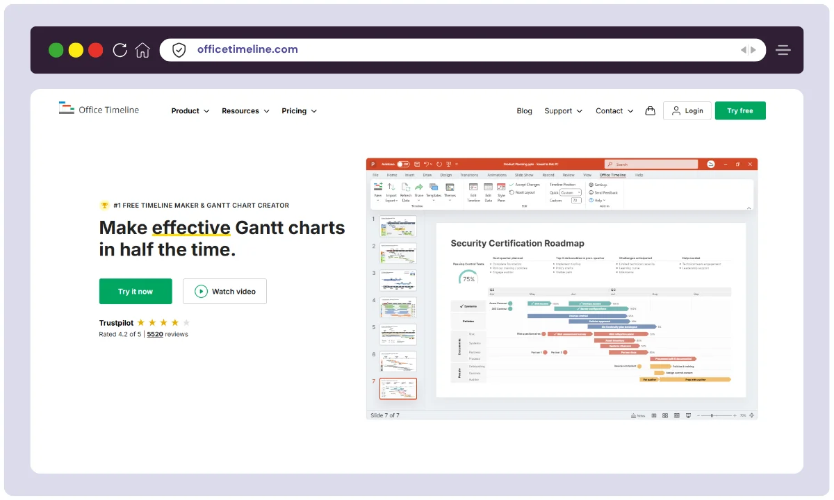 Office Timeline Review 2026: Features, Pricing, Pros & Cons